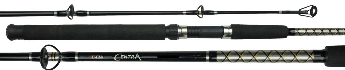 Silstar Centra 4-6kg 8ft 2 Piece Fibreglass Fishing Rod-General Purpose ...