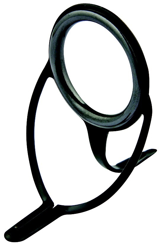 Alps Low Profile Guide-Titanium Ring-Black Stainless Low Profile Runner