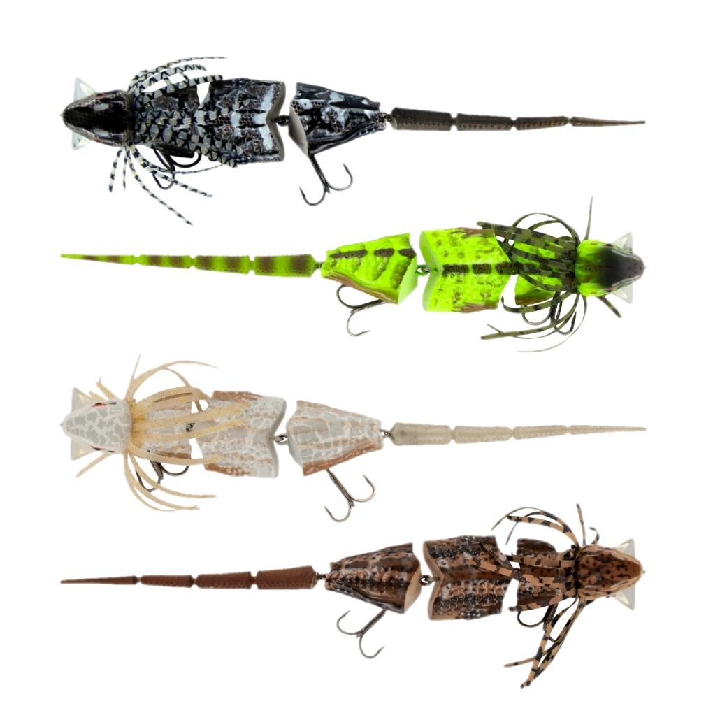 175mm Chasebaits Frillseeker Topwater Swimbait Jointed Fishing Lure ...