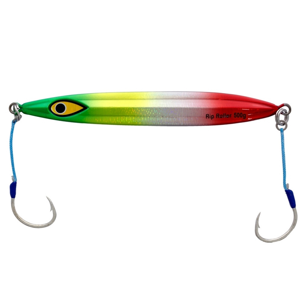 Mustad | Metal | Jig | Rip | Roller | Fishing | Lures | 500g/19oz