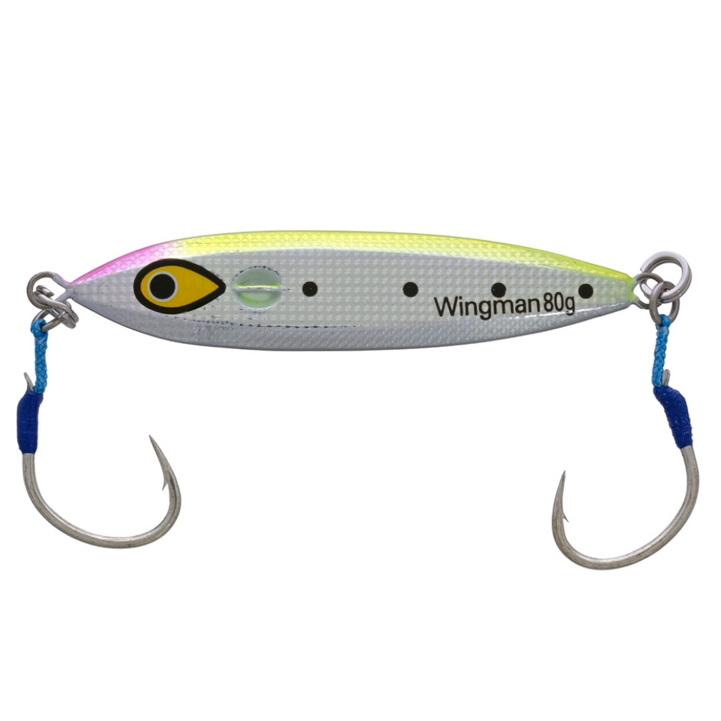 Mustad | Metal | Jig | Wingman | Fishing | Lures | 80g/3oz