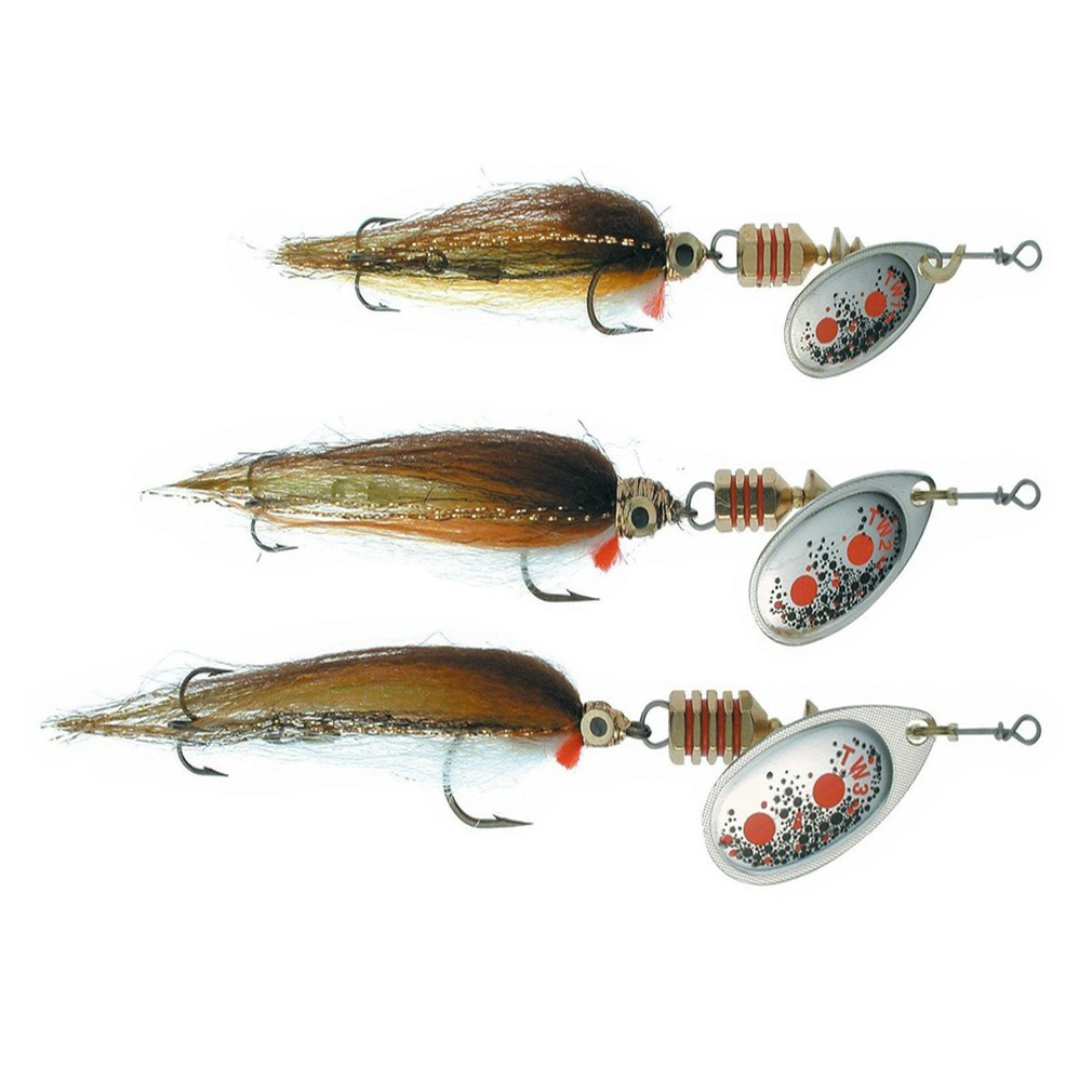 Mepps Lures | Aglia | TW | Streamer | Silver | Fishing Lures