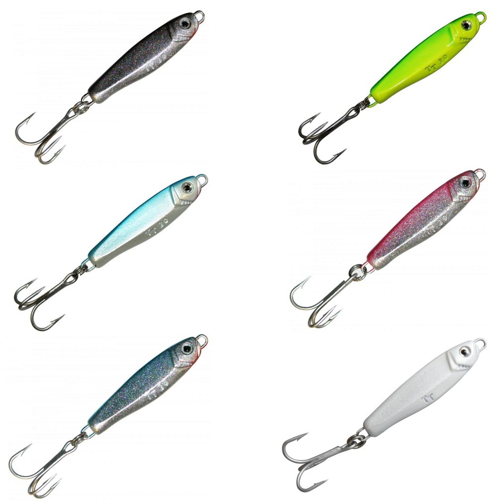 TT Lures Hard Core Metal Fishing Lure | 30gm Metal Slug | Jigging ...