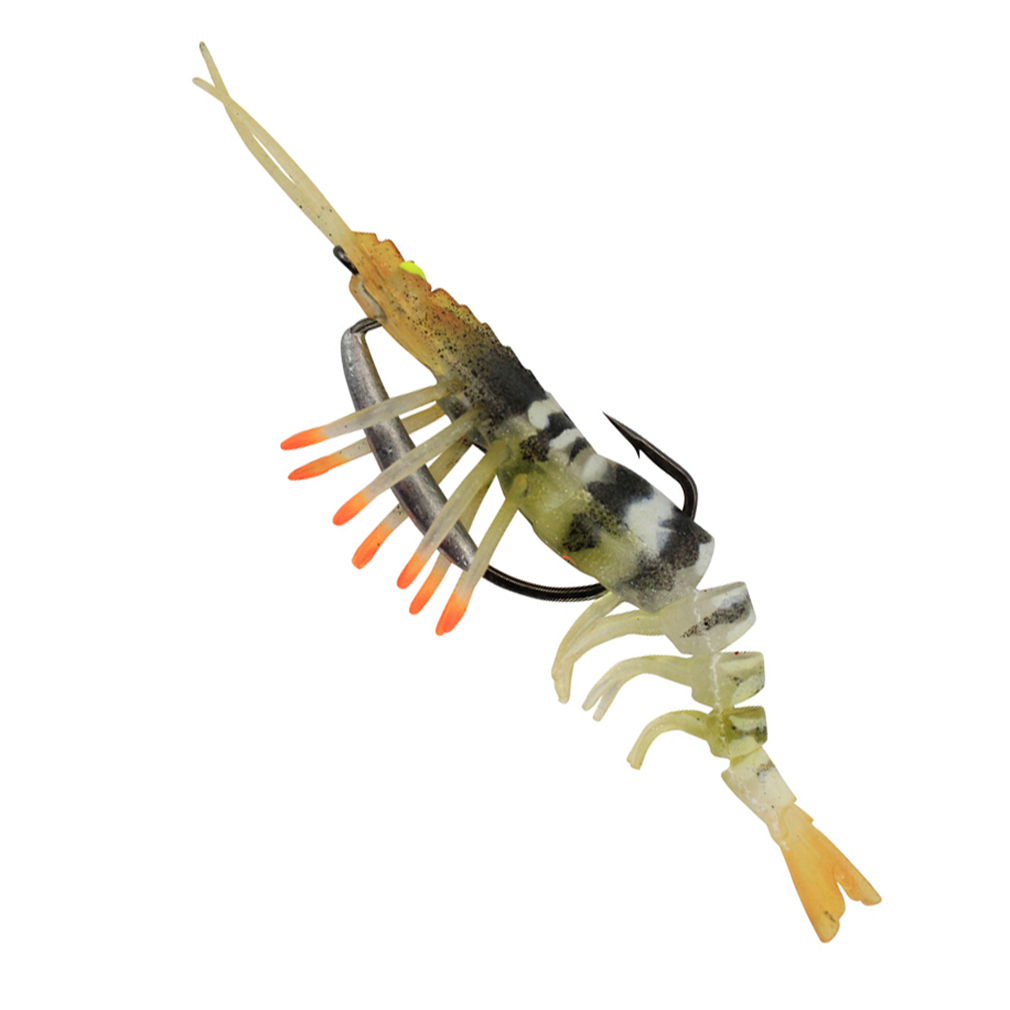 4 Inch Zerek Live Shrimp Hot Legs Soft Plastic Fishing Lure | eBay ...