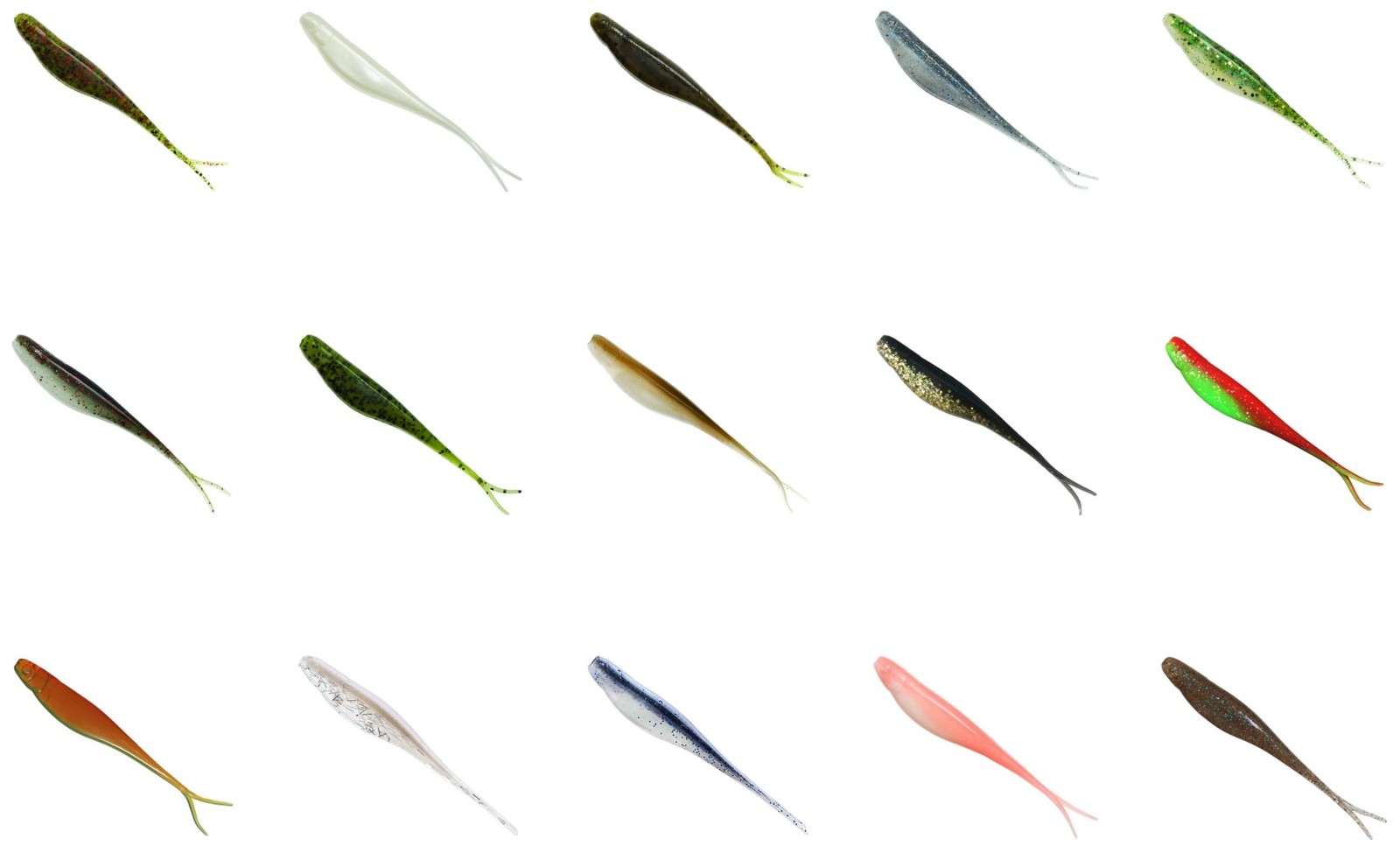 Zman 3.75 Inch StreakZ Soft Plastic Lures - 6 Pack of Z Man Soft ...