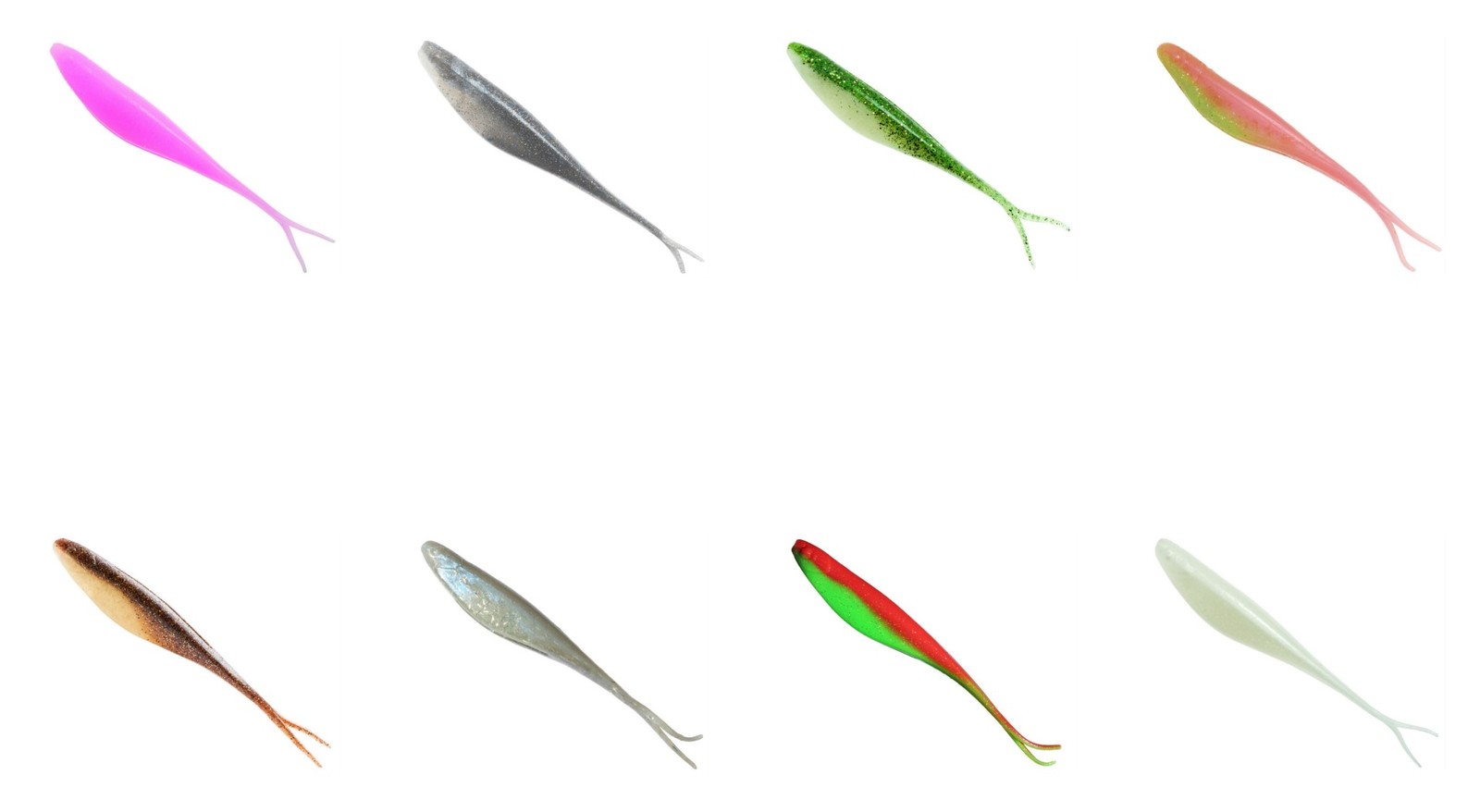Zman 8 Inch StreakZ XL Soft Plastic Lures - 2 Pack of Z Man Soft ...