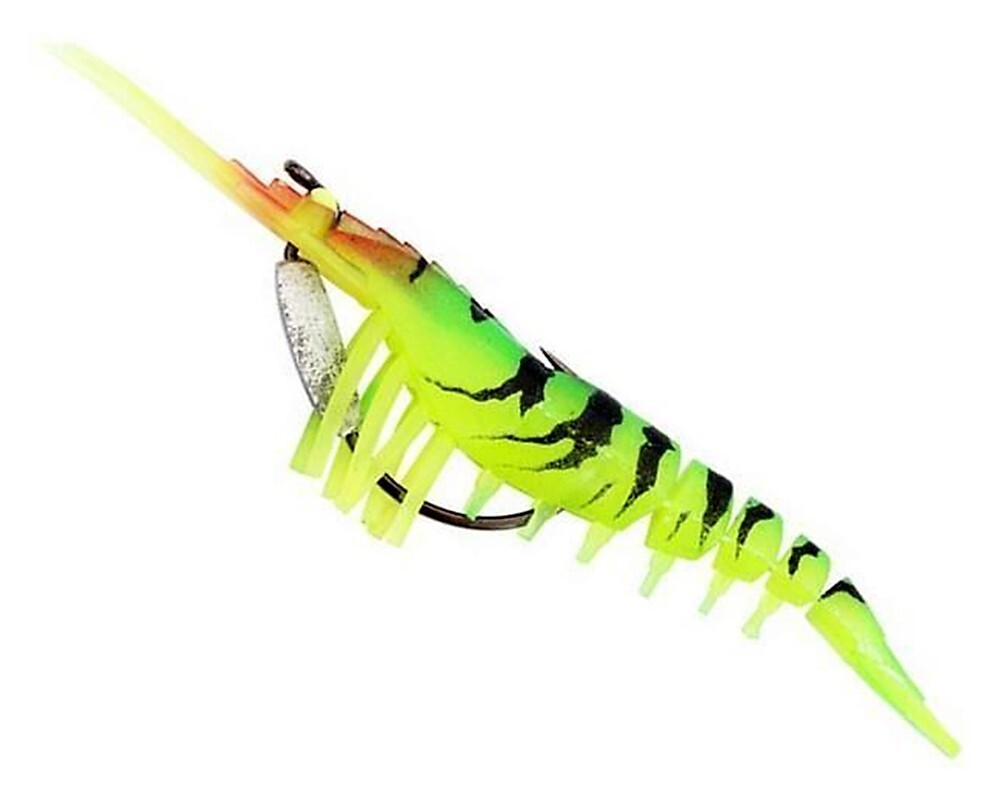 145mm Zerek Live Cherabin Pre Rigged Lumo Eyes Fishing Lure with Bonus ...